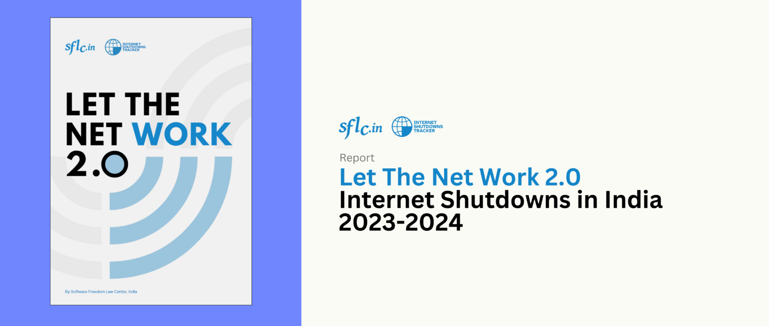 SFLC.in releases Internet Shutdown Report 2023-2024